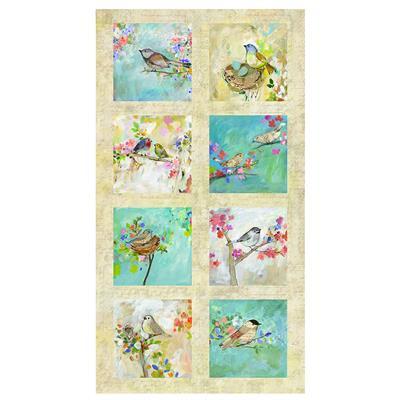 FEATHERED FRIENDS - PANEL (24" X 43") – The Quilt Place