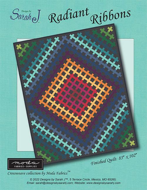 RADIANT RIBBONS QUILT PATTERN 83" X 102" – The Quilt Place